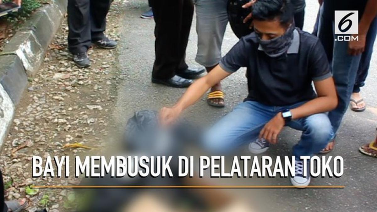 VIDEO: Jasad Bayi Membusuk dalam Kardus Air Mineral - Regional Liputan6.com