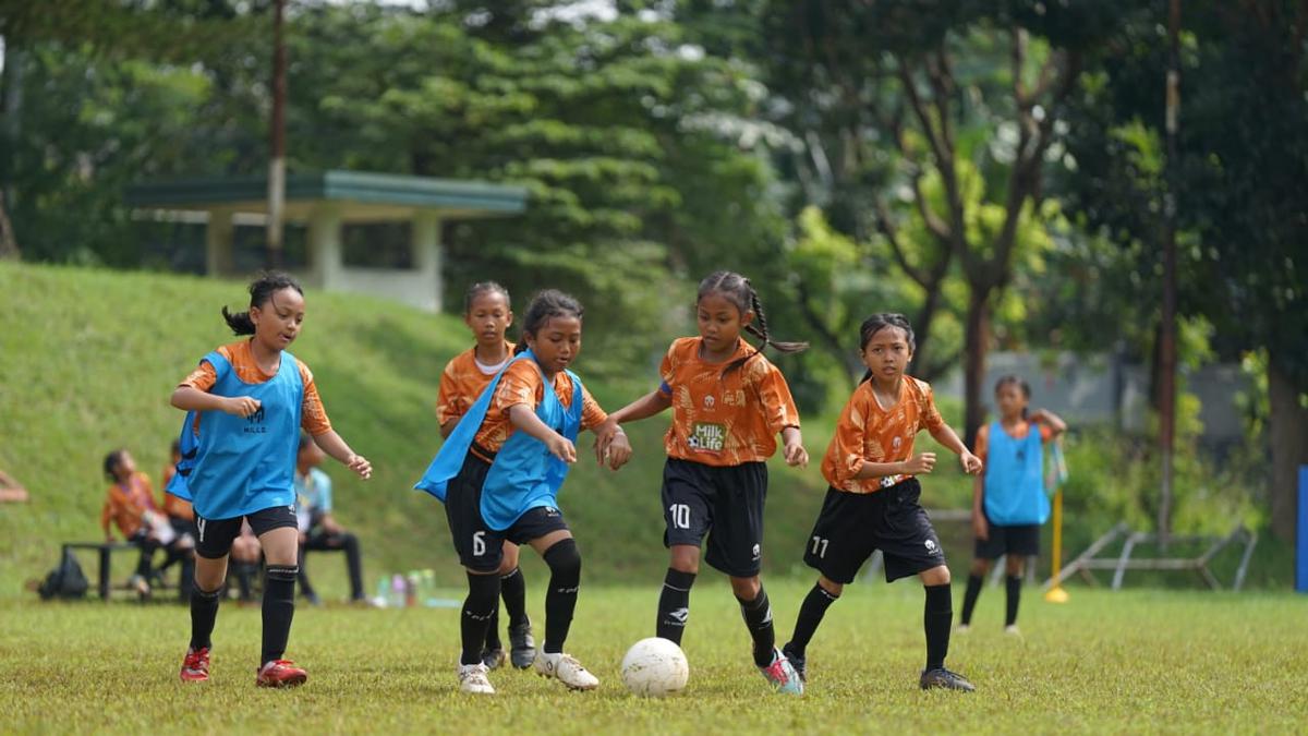 Bidik Talenta Muda, Ekosistem Sepak Bola Putri Dipantik sejak Dini
