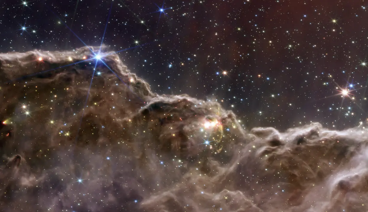 FOTO: NASA Rilis Gambar Pertama Teleskop Webb tentang Alam Semesta yang ...