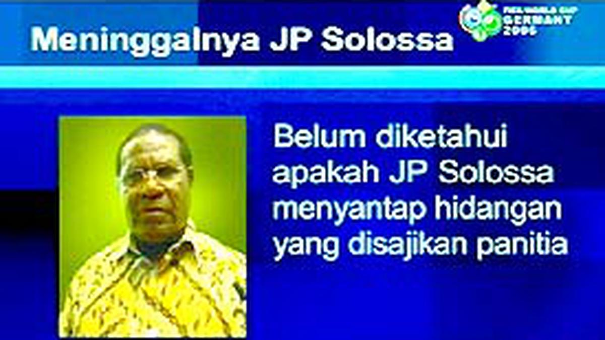 Penyebab Kematian J.P. Solossa Masih Gelap