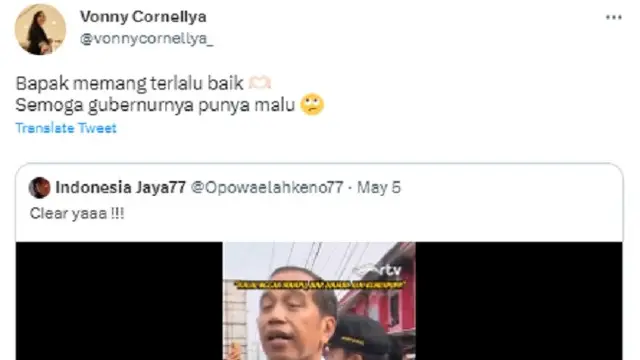 Beri Pujian Jokowi Datang ke Lampung, Vonny Cornellya Meradang Dirujak ...