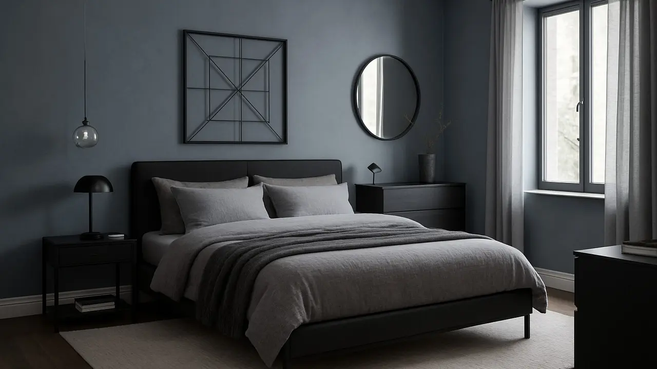 8 Model Inspirasi Cat Kamar Tidur Warna Biru, Cerah dan Menenangkan ...