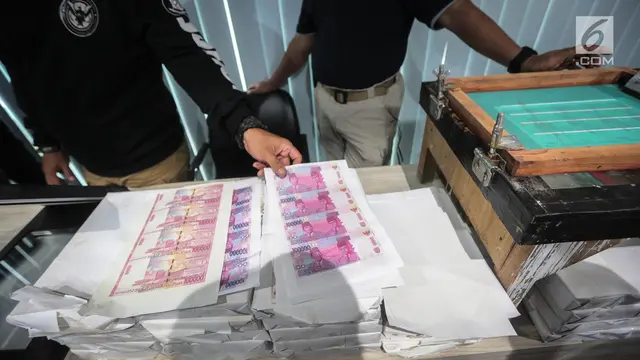 Uang Palsu Sindikat Madura Diduga Beredar di 6 Provinsi - News Liputan6.com