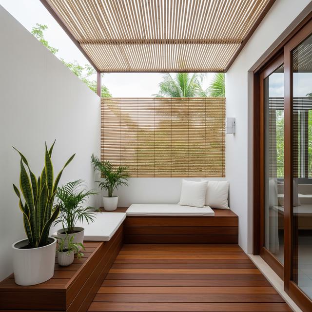 9 Model Teras Kecil di Rumah Petak Supaya Tidak Pengap, Nyaman dan Estetik