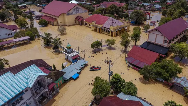 22 Desa di Nagan Raya Aceh Terendam Banjir - Regional Liputan6.com
