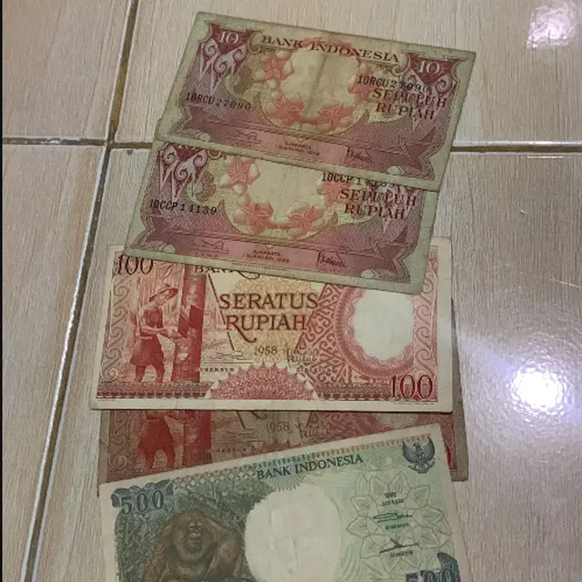 6 Potret Uang Rupiah Zaman Dahulu Ini Kini Jadi Barang Antik, Masih Disimpan Rapi - Hot Liputan6.com