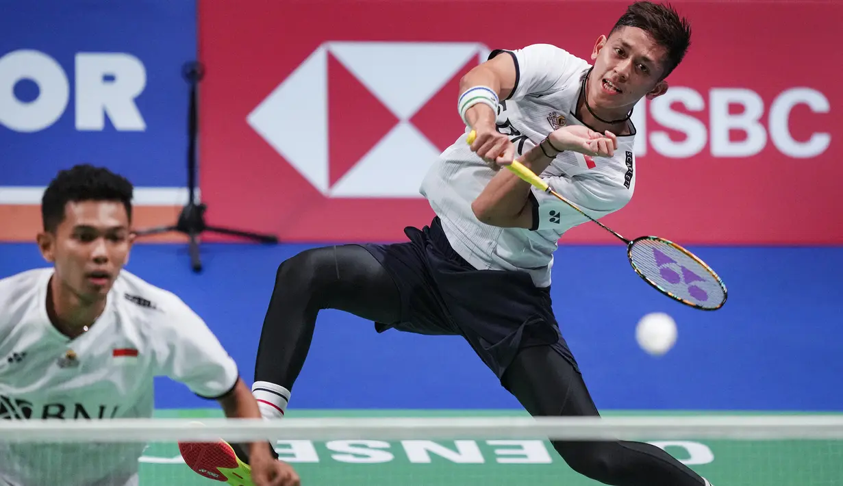 Foto: Menang Dramatis Atas The Minions, Fajar Alfian/ Muhammad Rian Ardianto Juara Denmark Open ...