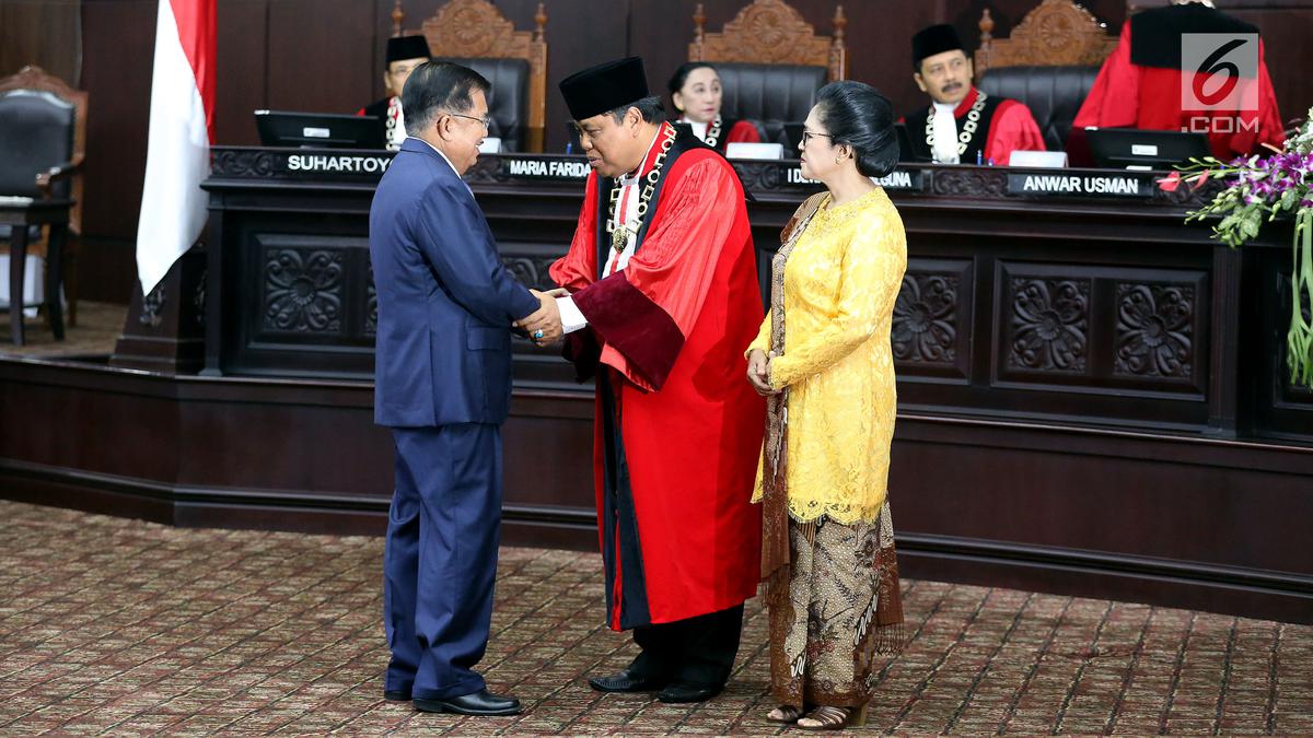 Arief Hidayat Kembali Jabat Ketua MK