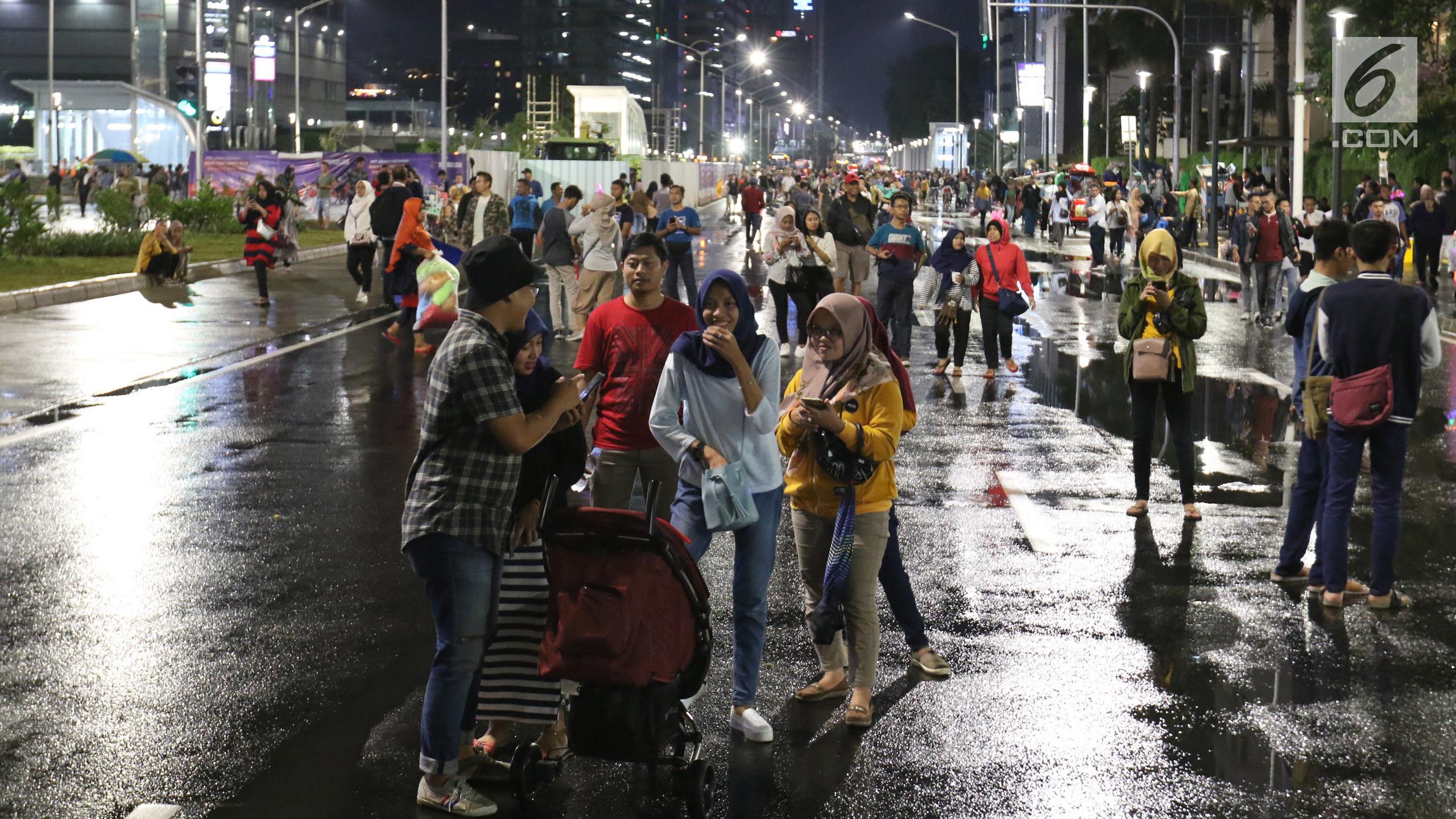 Ini Lokasi Kantong Parkir Car Free Night Jakarta Saat Malam Takbiran