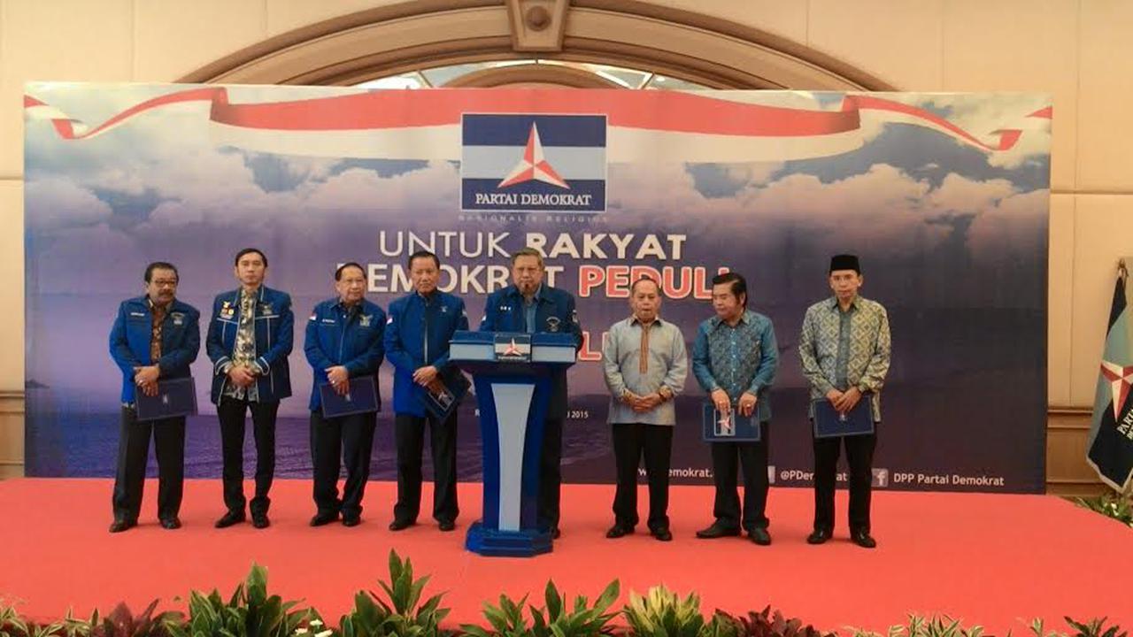 Pesan SBY Saat Lantik Pengurus Partai Demokrat