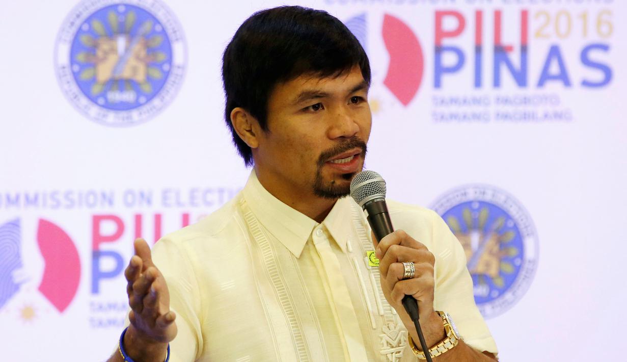 Manny Pacquiao Resmi Diangkat Jadi Senator Filipina - Foto Liputan6.com
