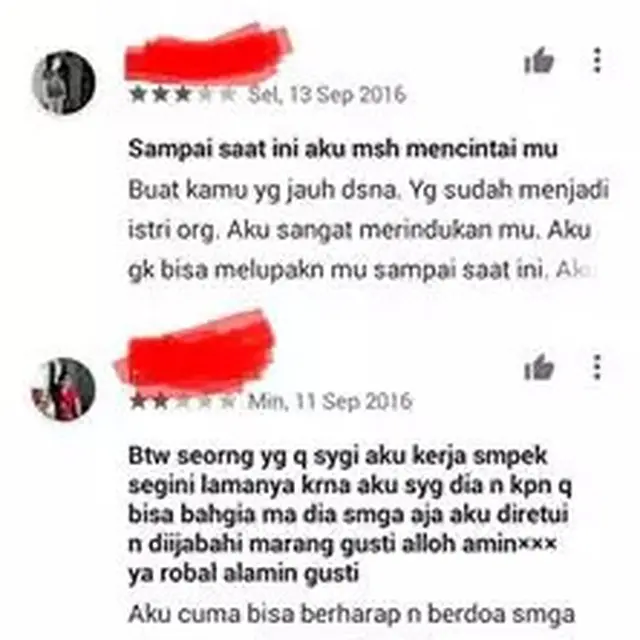 6 Ulasan Orang Ngadu Soal Pasangannya di Play Store Ini Bikin Tepuk Jidat - Hot Liputan6.com