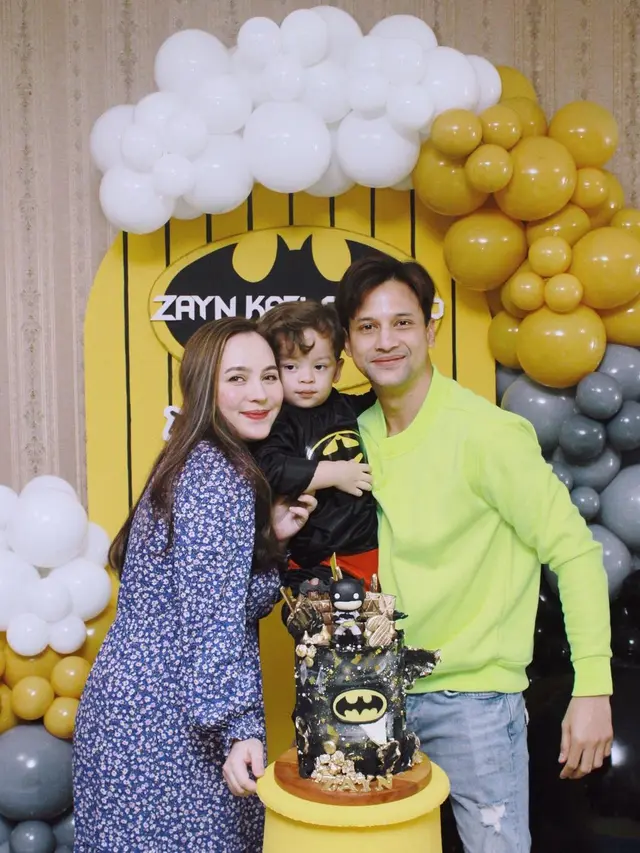 6 Momen Seru Ultah Putra Lucky Perdana dan Lidi Brugman yang Bertema ...