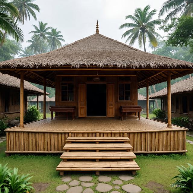 7 Model Teras Bambu yang Bikin Tradisional Terbaru 2025, Hadirkan ...