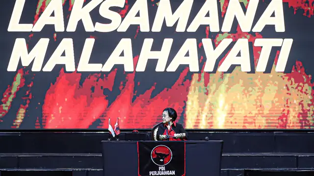 6 Pidato Berbagai Hal yang Disampaikan Megawati Soekarnoputri saat HUT Ke-50 PDIP - News ...