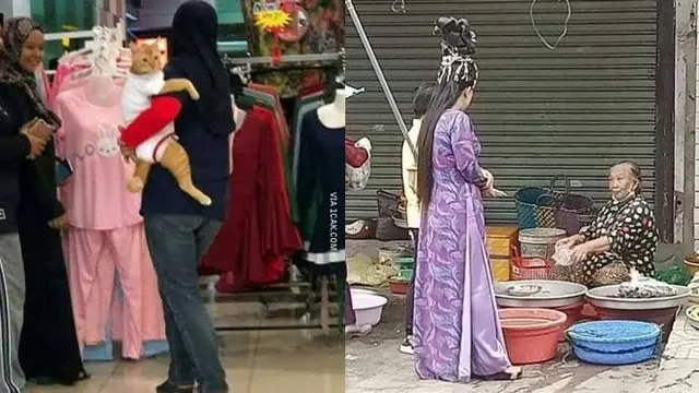 8 Potret Absurd Emak-Emak saat Pergi Ke Pasar Ini Bikin Geleng Kepala - Hot Liputan6.com