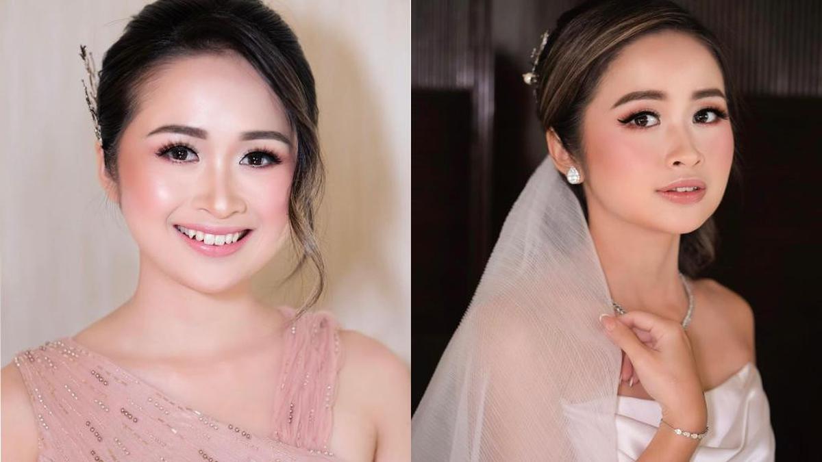 6 Potret Makeup Gritte Agatha dari Lamaran hingga Resepsi Pernikahan ...