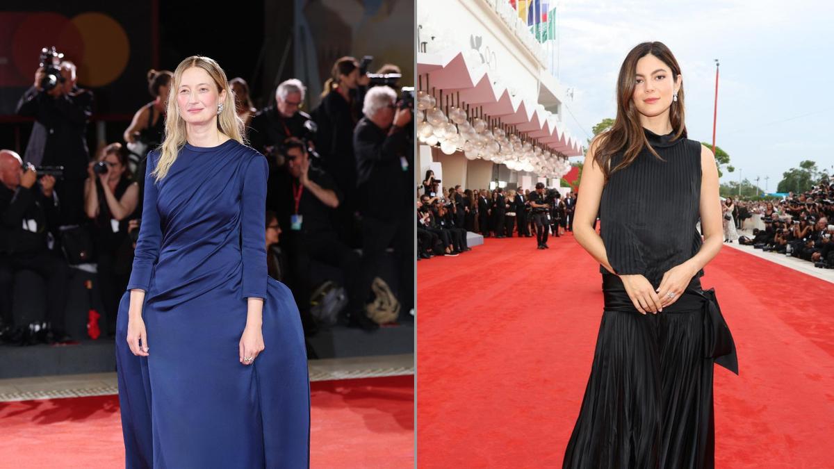 Tren Gaun Crepe Dior Karya Jonathan Anderson Debut di Venice Film ...