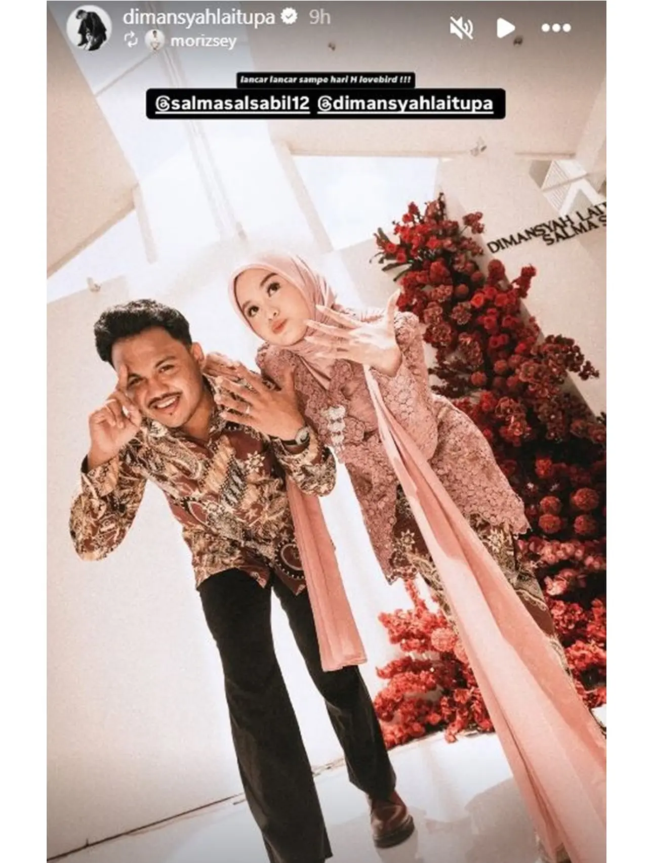 6 Momen Salma Salsabil dan Dimansyah Laitupa Resmi Tunangan, Jadi Hari ...