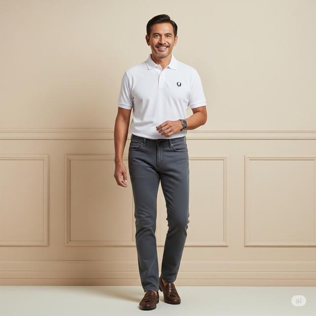 7 Model Fashion Cowok Usia 50an Terbaru 2025, Gaya Klasik Tetap Stylish