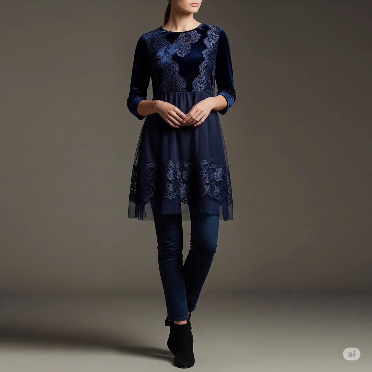 9 Model Baju Tunik Brokat Modern Terbaru 2025: Elegan dan Modern - Hot ...
