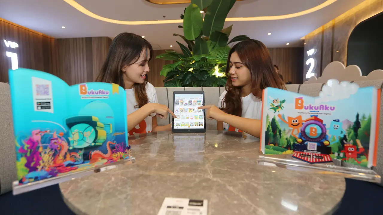Menumbuhkan Membaca Sejak Dini Melalui Aplikasi Perpustakaan Digital BukuAku - On Off Liputan6.com