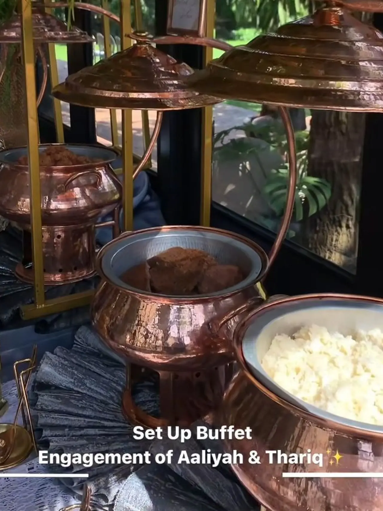 10 Menu Catering Lamaran Thariq Halilintar dan Aaliyah Massaid, Full Buffet