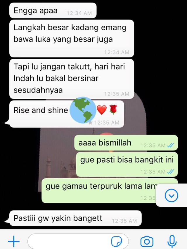 6 Chat Perhatian Cowok ke Teman Cewek Ini Bikin Senyum