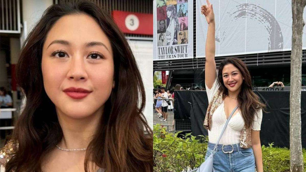 6 Gaya Simpel Cantik Sherina Munaf Nonton Konser Taylor Swift, Tak ...