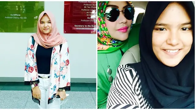 6 Potret Lawas Zahwa Nadhira, Terpaut Usia 9 Tahun dengan Anak Mahfud MD - Hot Liputan6.com