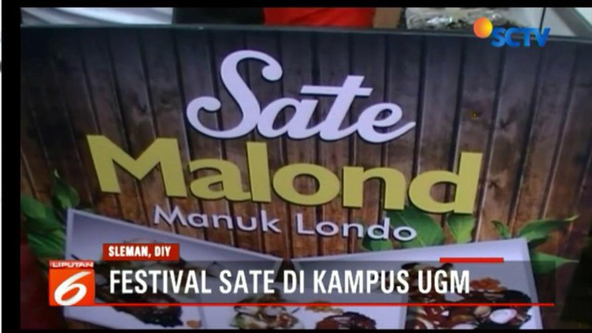 Sate Manuk Londo di Festival Sate UGM Yogyakarta - News Liputan6.com