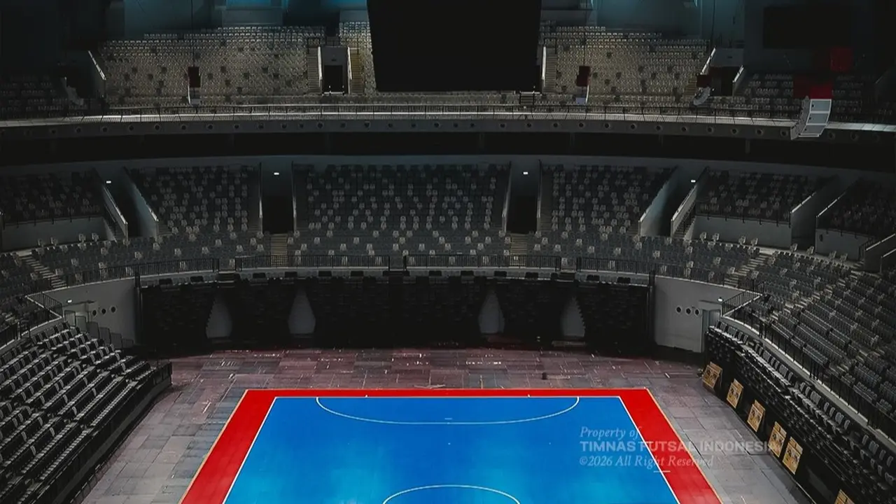 Indonesia Arena Siap Banget Jadi Venue Piala Asia Futsal 2026