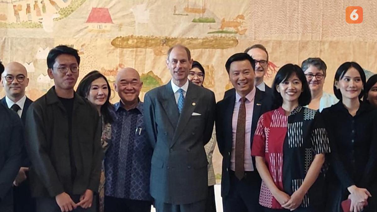 6 Potret Pangeran Edward Adik Raja Charles Kunjungi Museum MACAN ...