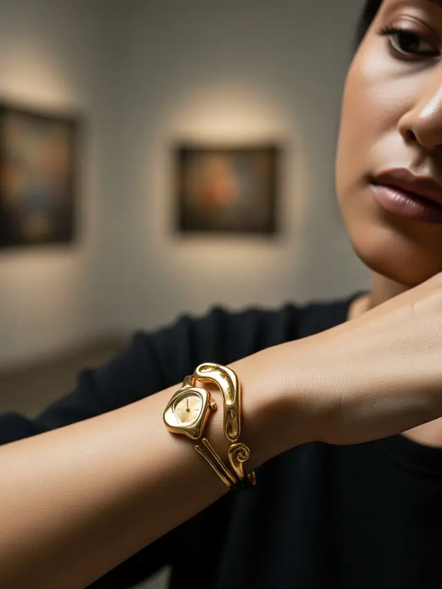 15 Model Jam Gelang Emas Cantik Paling Dicari, Desain Kekinian dan ...