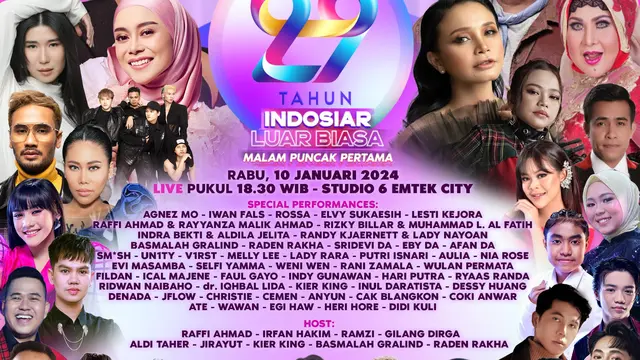 Live Streaming Indosiar Konser Raya 29 Tahun Indosiar Luar Biasa ...