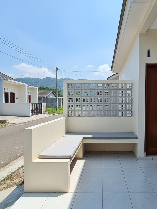 10 Model Teras Rumah Sederhana dengan Roster, Ubah Tampilan Fasad di ...
