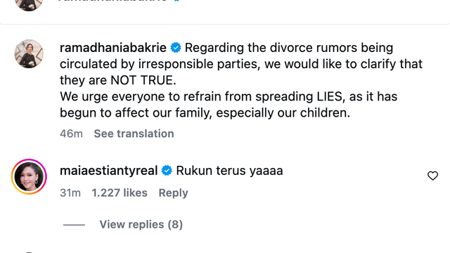 Nia Ramadhani Klarifikasi Gosip Gugat Cerai Ardi Bakrie: Rumor Itu ...