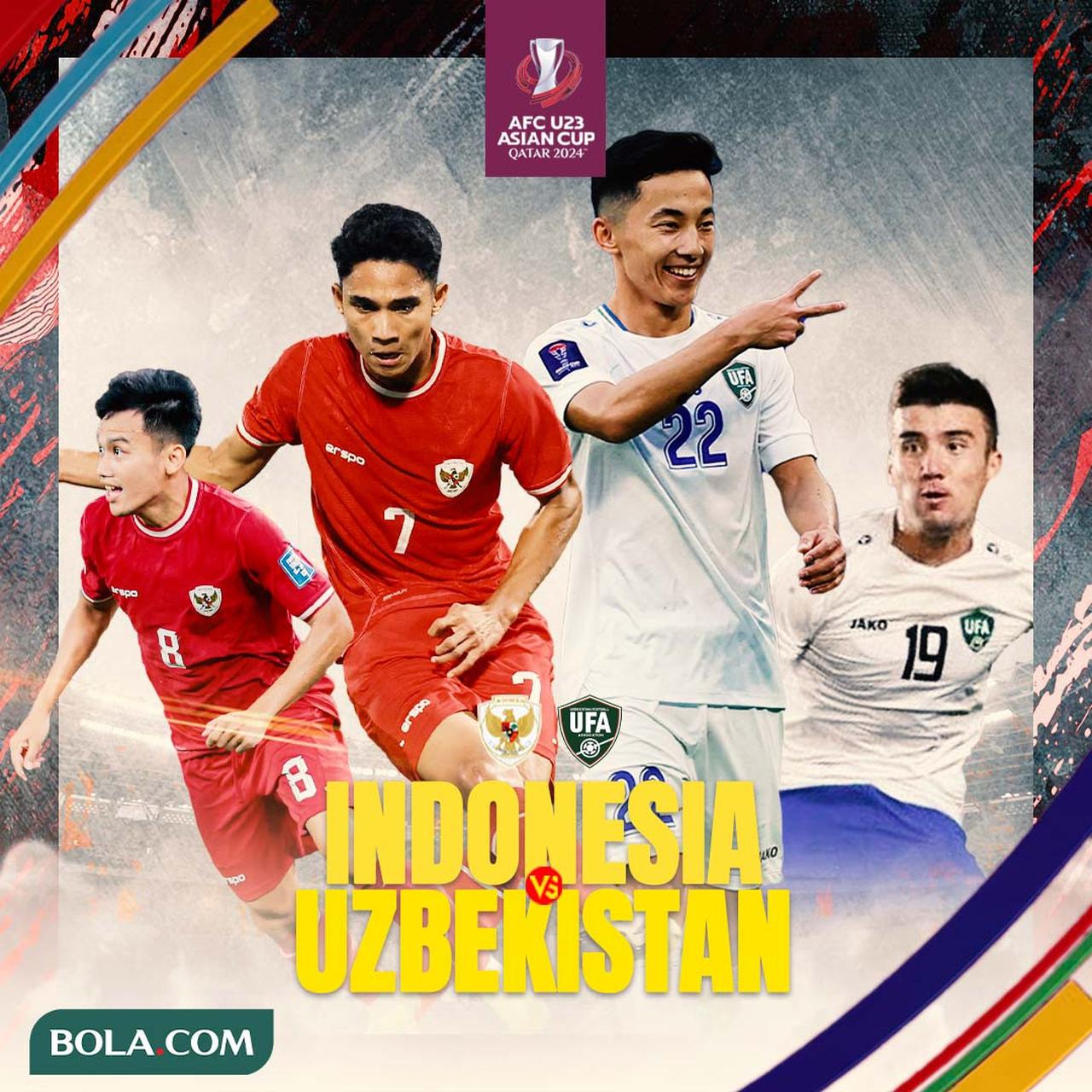10 Poster Nobar Timnas Indonesia U-23 di Semifinal Piala Asia U-23 2024 ...