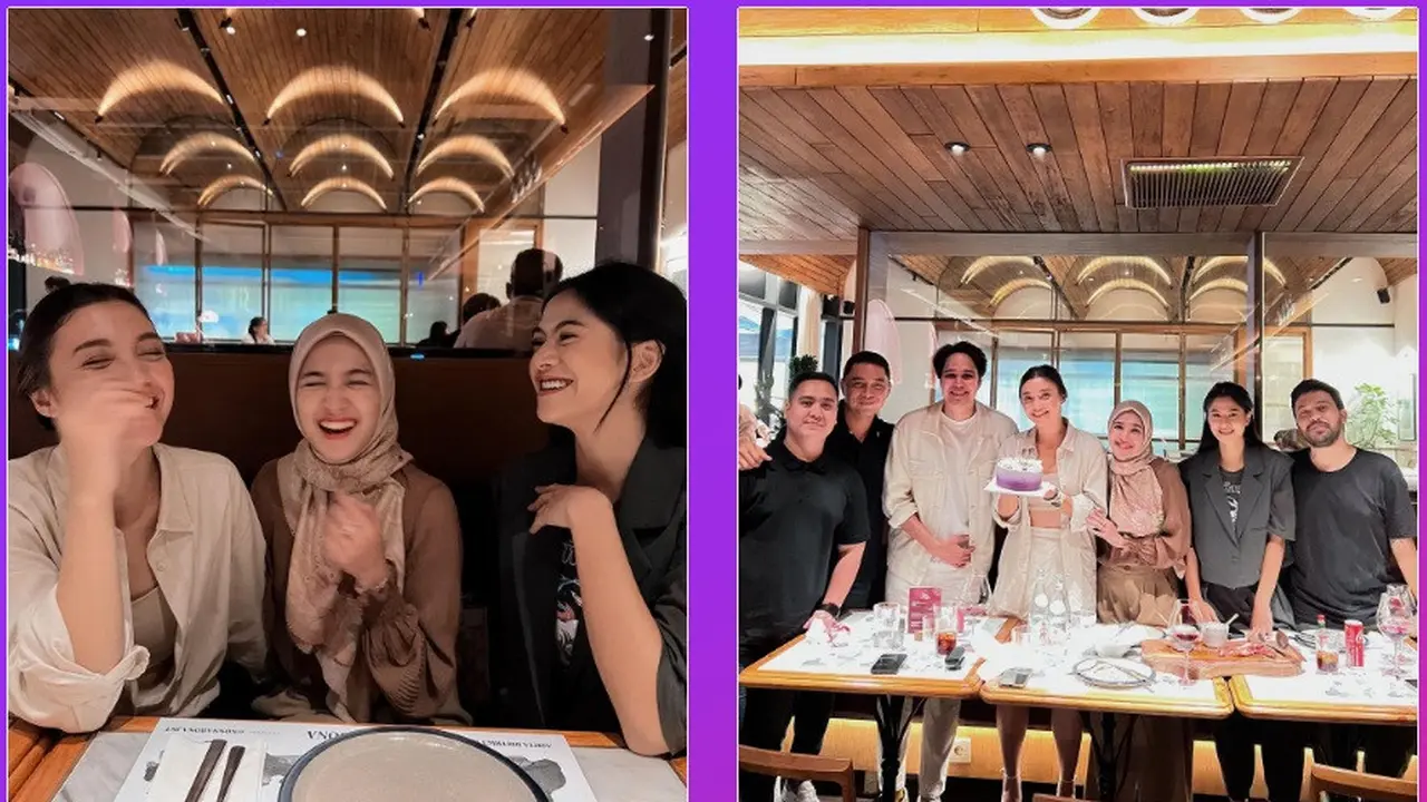 6 Potret Cut Syifa Hadiri Perayaan Ultah Angela Gilsha dan Reuni dengan Mischa Chandrawinata ...