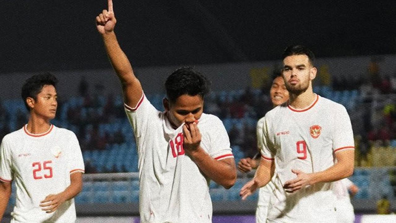 Timnas Indonesia U-20 Menang 4-0 melawan India Laga Mandiri U-20 ...