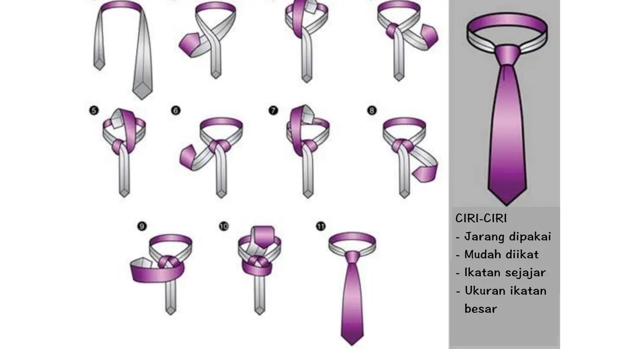10 Cara Membuat Dasi yang Mudah dan Bisa Buat Tampilanmu Jadi Lebih ...