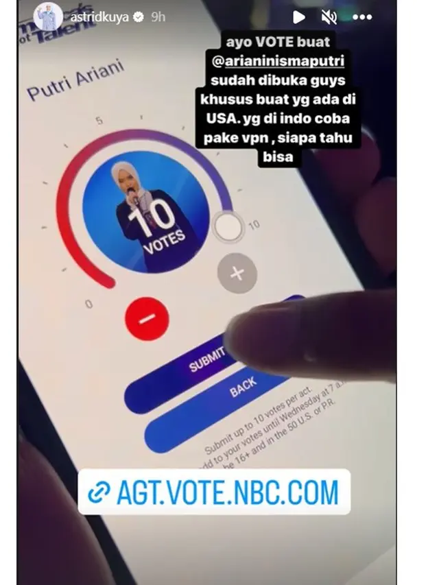 7 Potret Uya Kuya Nonton Putri Ariani di Final AGT, Merinding Pas ...