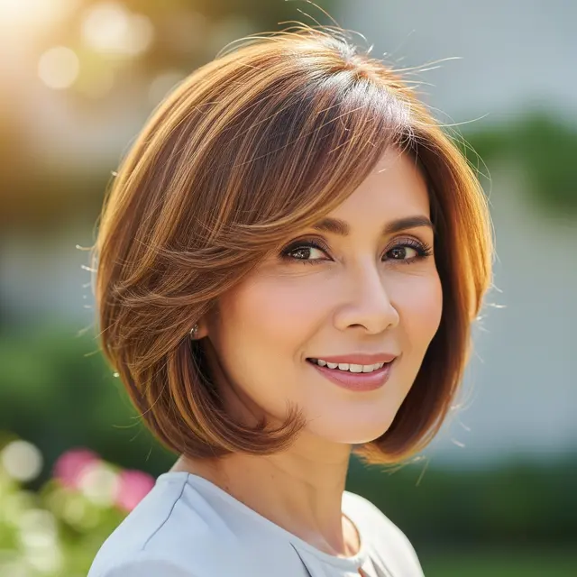 12 Model Rambut Anti Tua untuk Ibu-Ibu, Bikin Wajah Tampak 10 Tahun Lebih Muda - Hot Liputan6.com