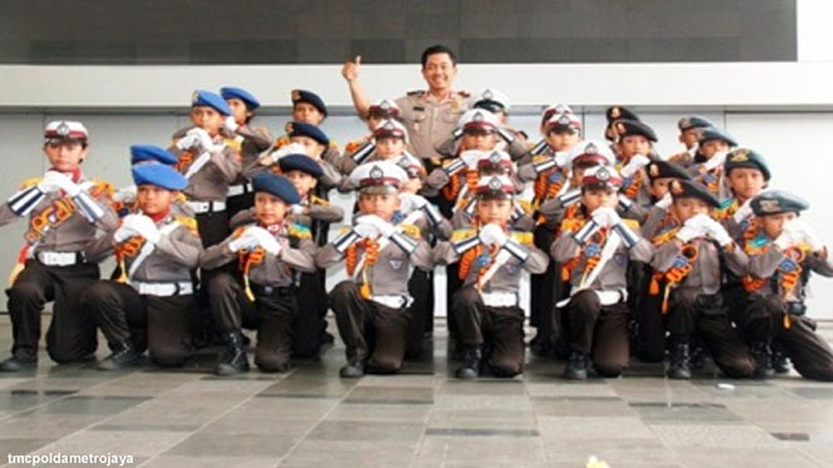 350 Polisi Cilik Bertarung - News Liputan6.com