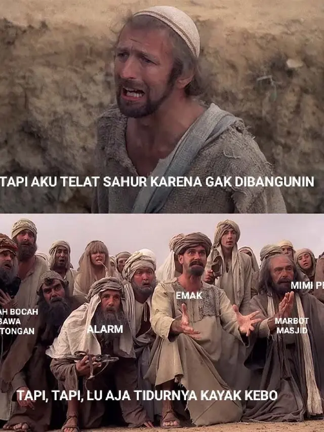 8 Meme Kocak Saat Sahur Ini Relate Banget, Sering Terjadi - Hot ...