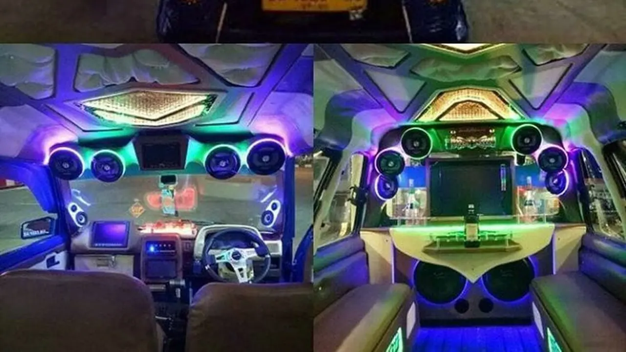 8 Potret Angkot dengan Fasilitas Super Keren, Bikin Penumpang Betah ...