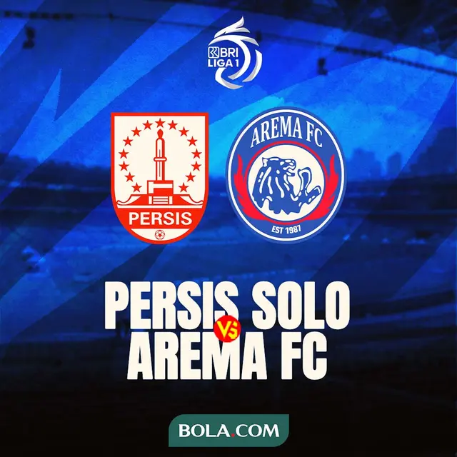 Link Live Streaming BRI Liga 1 2023 / 2024 di Vidio Sore Ini: Persis Vs Arema FC - Indonesia ...