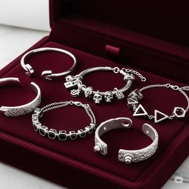 5 Rekomendasi Model Gelang Pandora Emas Putih untuk Gaya Kasual Edgy ...