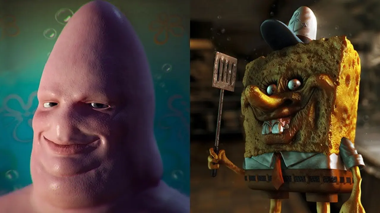 6 Potret Tokoh Kartun Ketika Ada di Kehidupan Nyata Ini Bikin Merinding ...