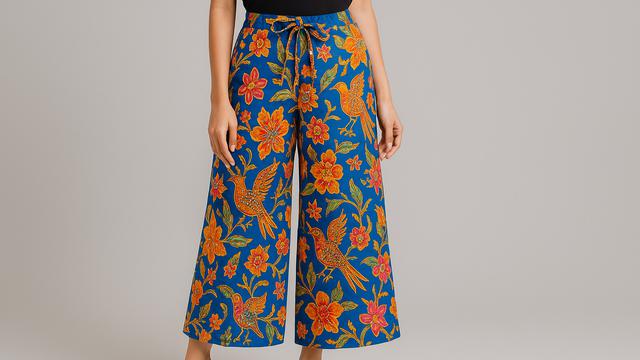 7 Model Kulot Batik Kekinian, Jadi Inspirasi Fashion Masa Kini
